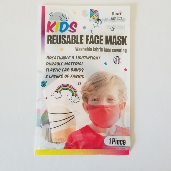Other | Kids Reusable Face Mask | Poshmark
